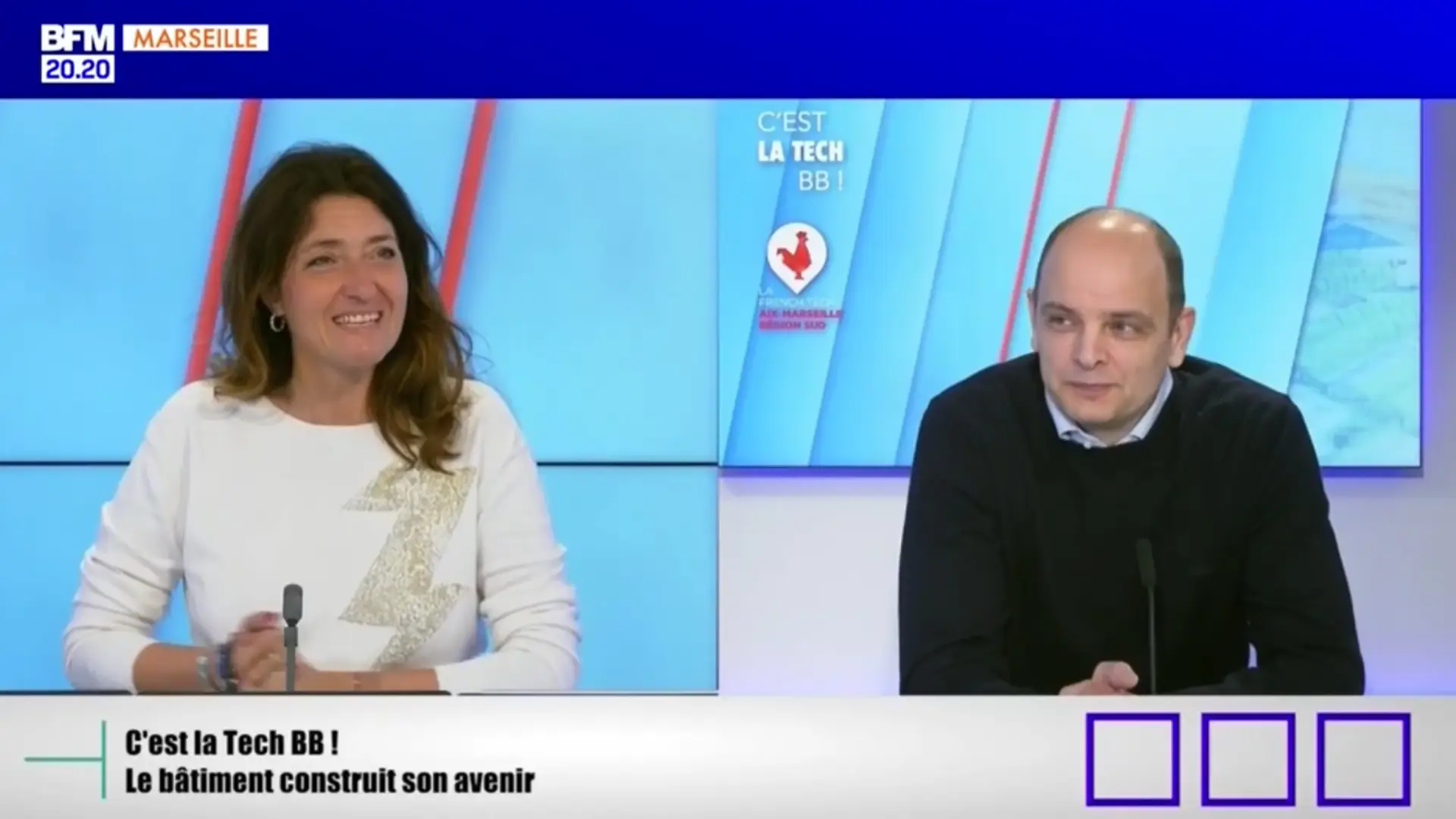 Muance sur BFM pour parler de l'avenir de la construction